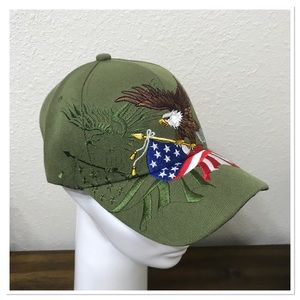 Accessories | Usa Patriotic Eagle Baseball Cap | Poshmark
